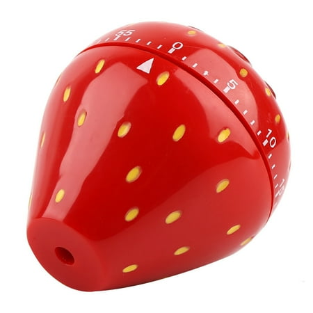 Premium Materials, Mechanical Wind-Up Timer, Strawberry Shaped Kitchen ...