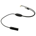 FM AM DAB Car Radio Active Antenna Splitter Adapter Cable SMB Converter ...