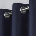 Exclusive Home Curtains 2 Pack London Textured Linen Thermal Grommet