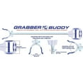 "Grabber Buddy 36"" Long Gripper Stick Picker Upper with 90 Degree ...