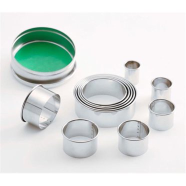 Cutter, Oval/Cannoli, Heavy Duty Stainless Steel 4" x 6" - Walmart.com