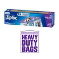 Ziploc® Brand Heavy Duty Gallon Storage Bags, Seal Top Closure, 10 Ct ...