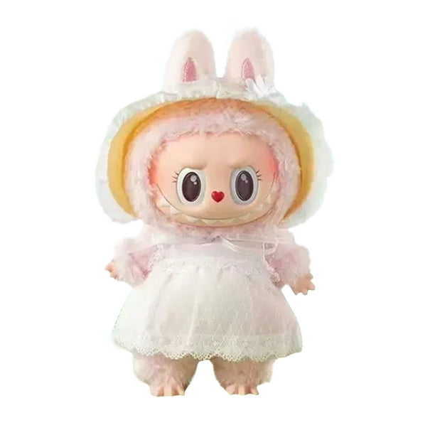El macarrón Labubu TKBABEUE de POPMART y el muñeco de peluche monstruo ...
