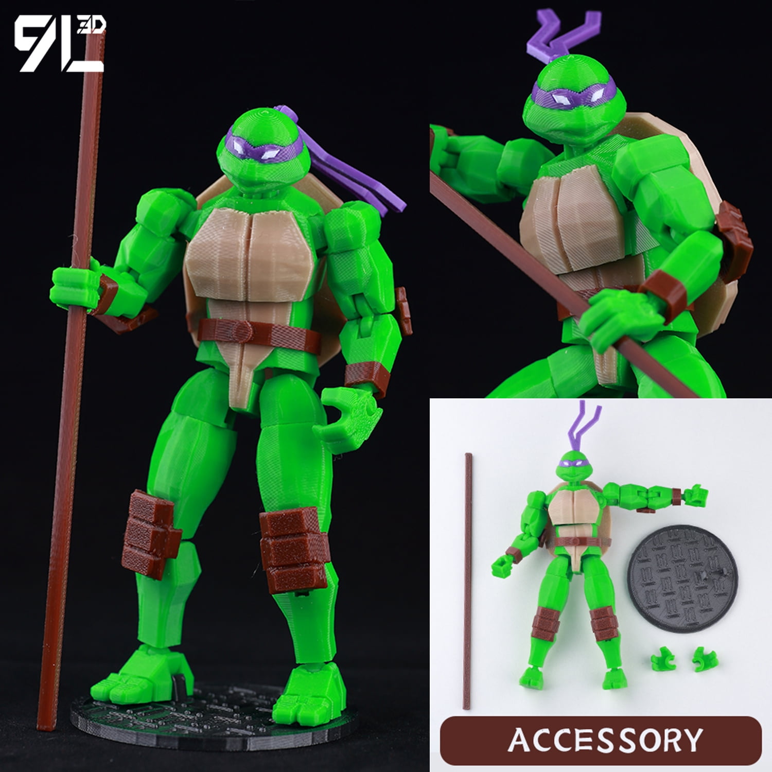 9L3D Lucky 13 Invincible Boy Action Figure, 3D Printed Anime Model ...