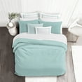 Basic Gingham Aqua Comforter Set Queen - Walmart.com