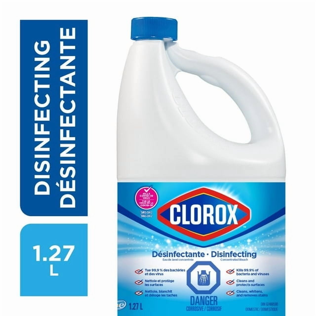 Click here for Clorox Disinfecting Concentrated Bleach  1.27 L  K... prices