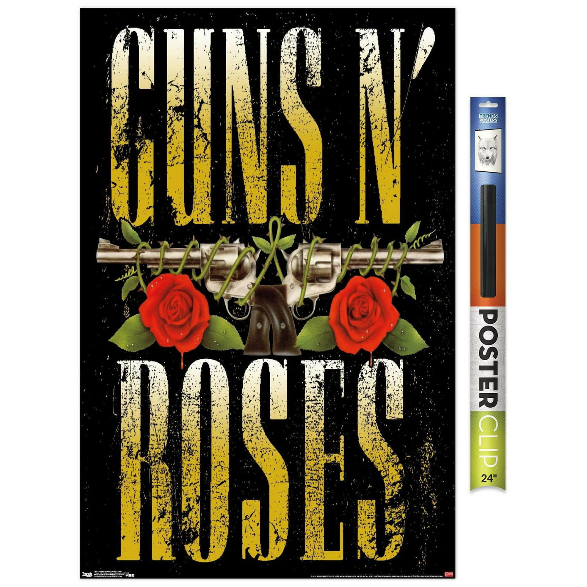 Click here for Trends International Guns N Roses - Stacked Logo W... prices