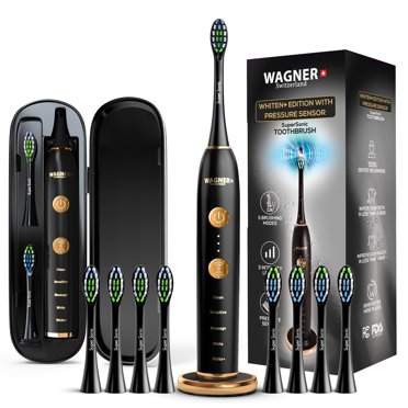 Wagner & Stern WHITEN+ Edition. Smart Electric Toothbrush with Pressure ...