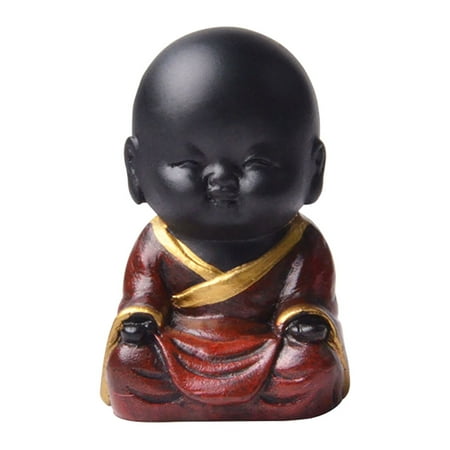 Resin Buddha Statue Monk Figurine, Monk Statue, Cute Monks Statues ...