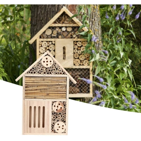 Natures Market Wooden Insect House Home Hotel Garden Bug Bee Ladybird ...
