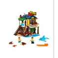 LEGO Creator 3 in 1 Surfer Beach House with 2 Minifigures and Dolphin ...