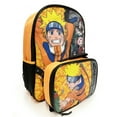 "Naruto Boys' Anime Print 16"" School Backpack & Lunch Box Set for Kids ...