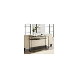Crosley Furniture Braxton Console Table in Matte Black - Walmart.com