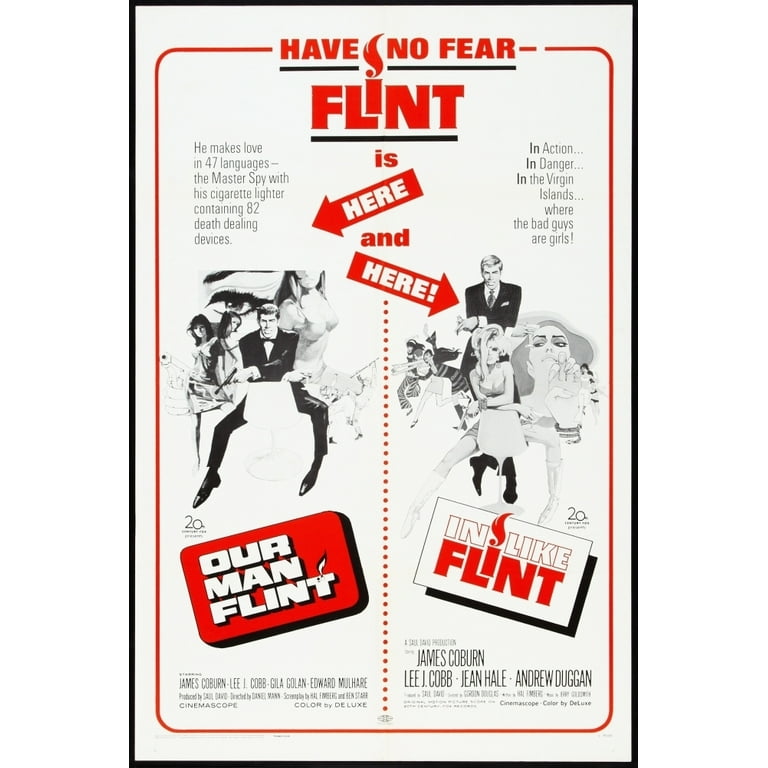 In Like Flint Poster