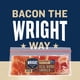 Wright Brand Hickory Real Wood Smoked Thick Cut Bacon, 24 oz - Walmart ...