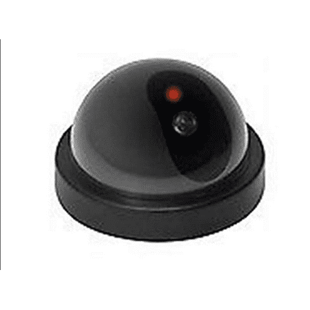 Dummy Security Camera, Flashing Small Black Half Ball Appearance Fake ...