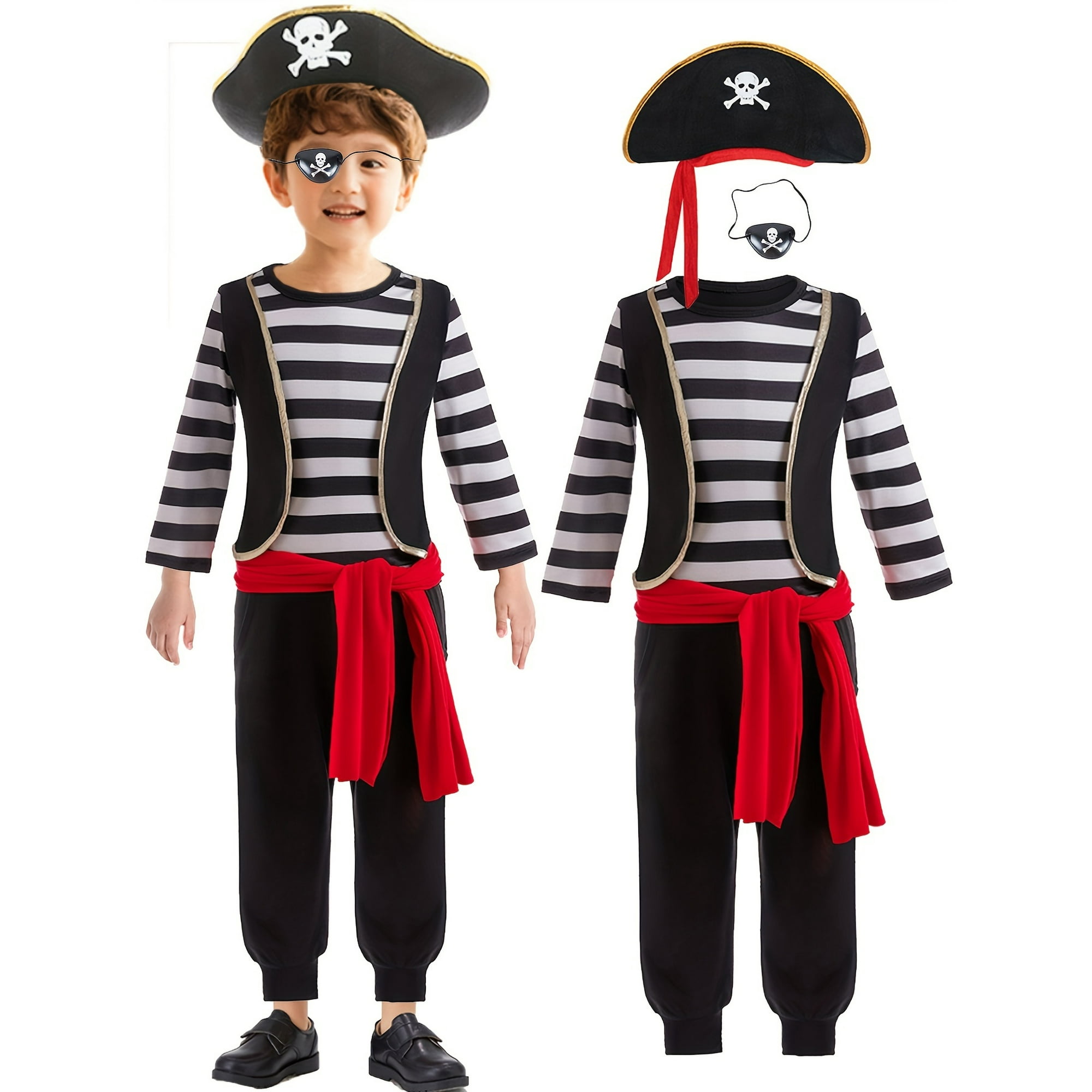 Click here for Grm Boys Swashbuckling Pirate Costume Suit - Hallo... prices