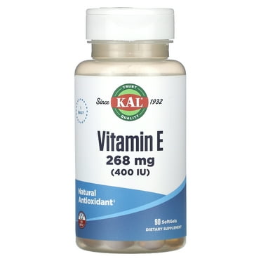 Solgar vitamin e 400 iu alpha softgels, 100 ct - Walmart.com