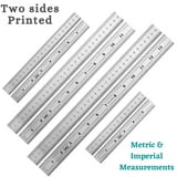 Mr. Pen- Machinist Ruler, 4 Pack (6, 8, 12, 14 inch), Metric Ruler ...