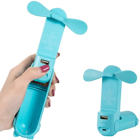 Handheld Mini Fan Portable, Hand Held Personal Foldable Pocket Fan ...