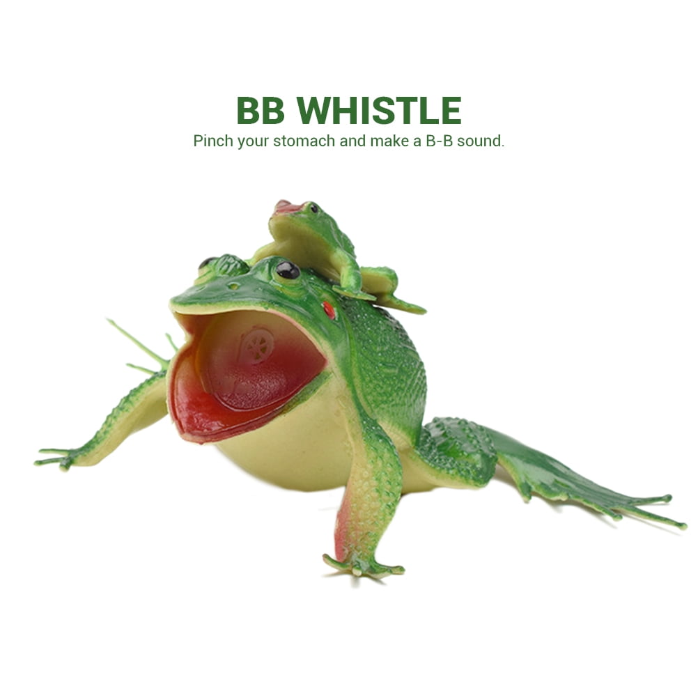 Juguete de baño para bebé, mini rana de plástico realista, figura de ...