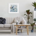 Stupell Industries Blue Bird Tranquility White Framed Print Under Glass ...