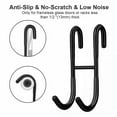 Lishuaiier Easy Installation Double-Sided Towel Hardware Hooks ...