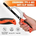 CERPXFF-Hacksaw, Mini Metal Saw Tool with Extra 1 Piece Bi-Metal 10 ...