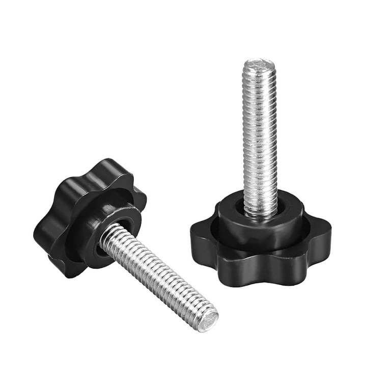 M8 Knob Uxcell M8 Star Knobs (3-Pack) - 100mm Plastic Hand Screws For ...
