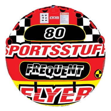 SPORTSSTUFF Gyro 53-1818 Tumbling 1-Person Rider Towable Boat Lake ...