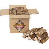 Smoak Firewood's Cooking Wood Mini Logs (8inch pieces 25-30lbs ...