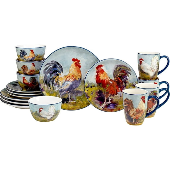 Rooster Dinnerware