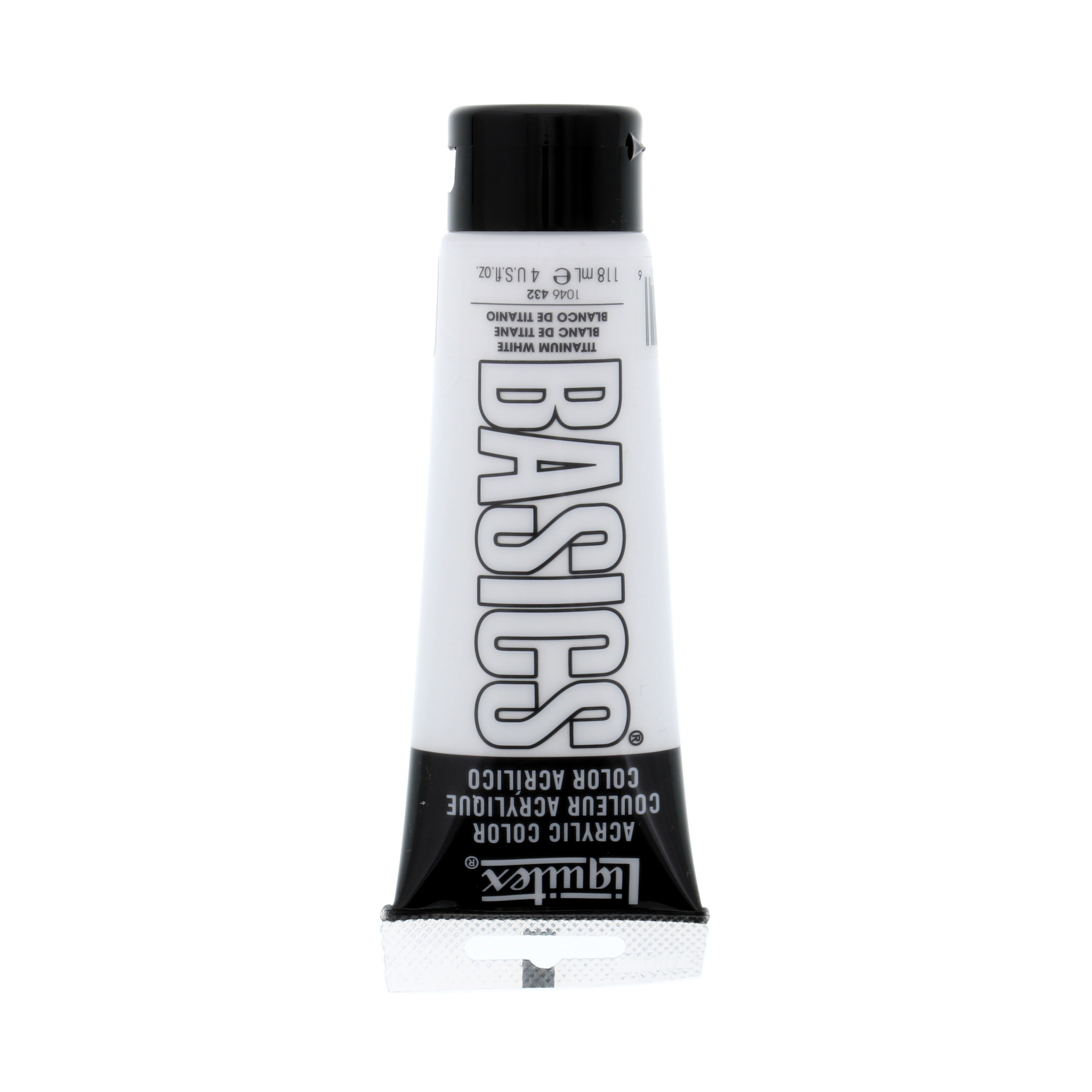Liquitex BASICS Acrylic Color, 4 oz. Tube, Titanium White - Walmart.com ... Liquitex BASICS Acrylic Color, 4 oz. Tube, Titanium White - Walmart.com ...