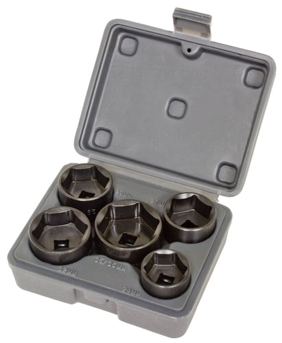 Lisle 13300 - 5 Piece Filter Socket Set - Walmart.com