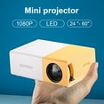 Chicmine 1 Set YG300 Mini LED Projector Built-in Speaker Manual ...