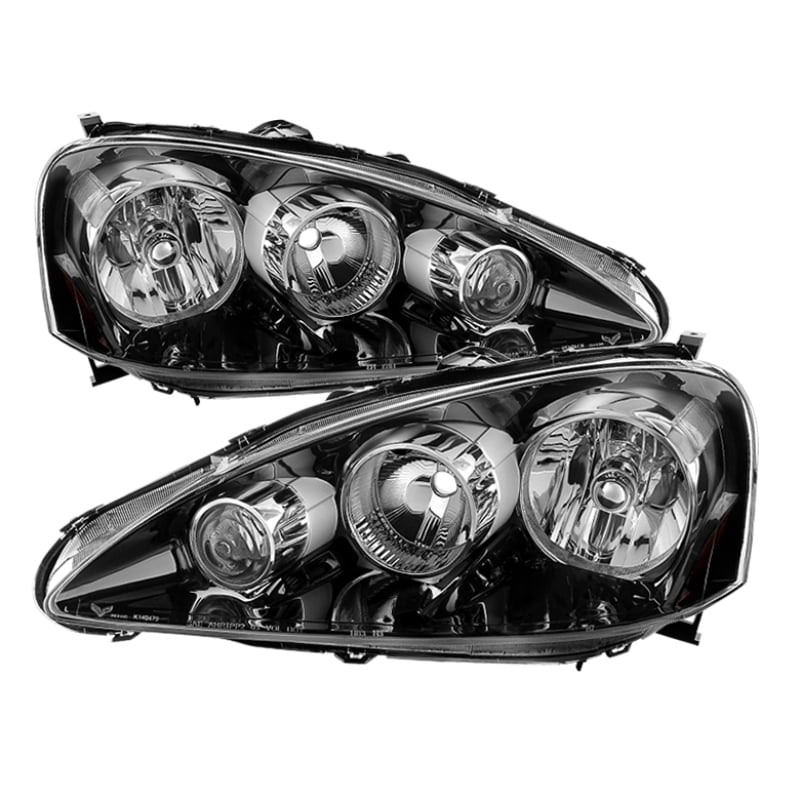 Xtune Acura Rsx 2005-2006 OEM Style Headlights -Black HD-JH-ARSX05-AM ...