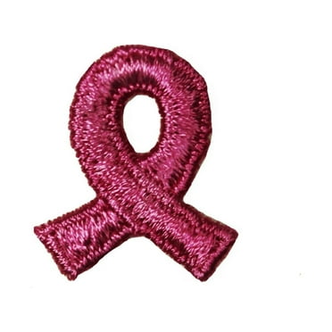 Breast Cancer Pink Ribbon Butterfly Patch, Cancer Support Patches ...