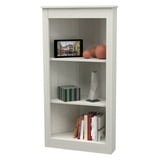 Inval 47" 3-Shelf Corner Bookcase, Multiple Colors - Walmart.com