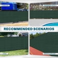 5' x 66' Fence Privacy Screen Heavy Duty Windscreen Fencing Mesh Shade ...
