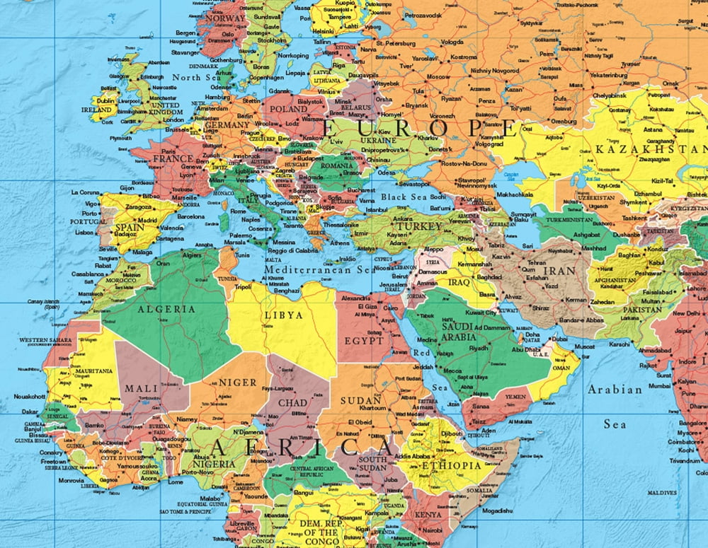 30 x 48 Smithsonian Journeys Blue Ocean World Wall Philippines | Ubuy