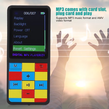 Ccdes T1 Portable Ultrathin 1.8 Inch Color Screen MP3 Mini Plug Card ...