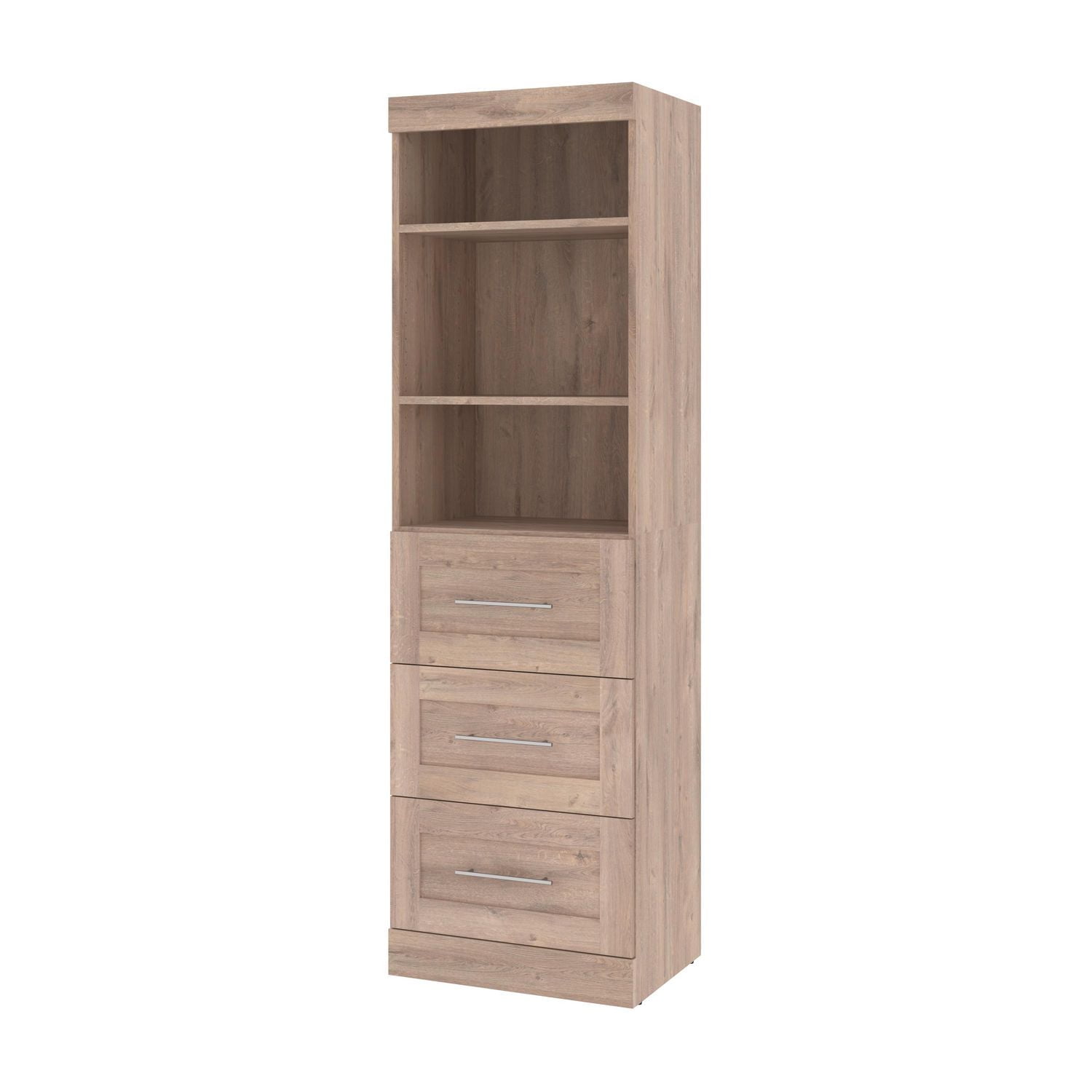 Click here for Bestar Pur 25w Storage Unit With 3 Drawers In Rust... prices