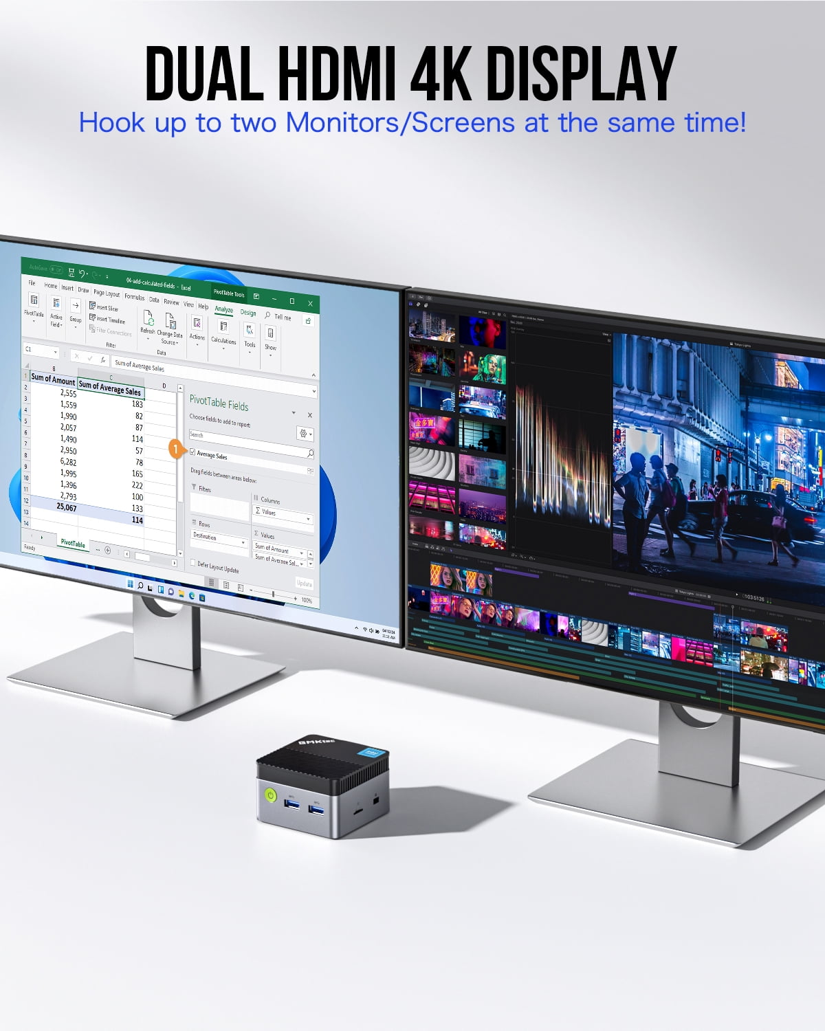 GMKtec Mini PC, 12GB RAM 512GB SSD, Intel Alder Lake N97 (up GMKtec Mini PC, 12GB RAM 512GB SSD, Intel Alder Lake N97 (up