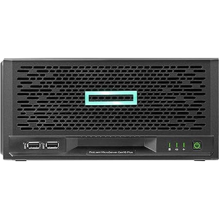 HP MicroServer Gen10 Plus Mini Tower Server, Intel Xeon E-2224 3.4GHz ...