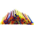 GUSTO, Disposable Jumbo Plastic Straws 8.5 inch, 10mm diameter, 100 ...