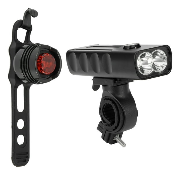 Cycling Portable USB Charging Dual LED Bike Light with 3-Speed Dimming ...