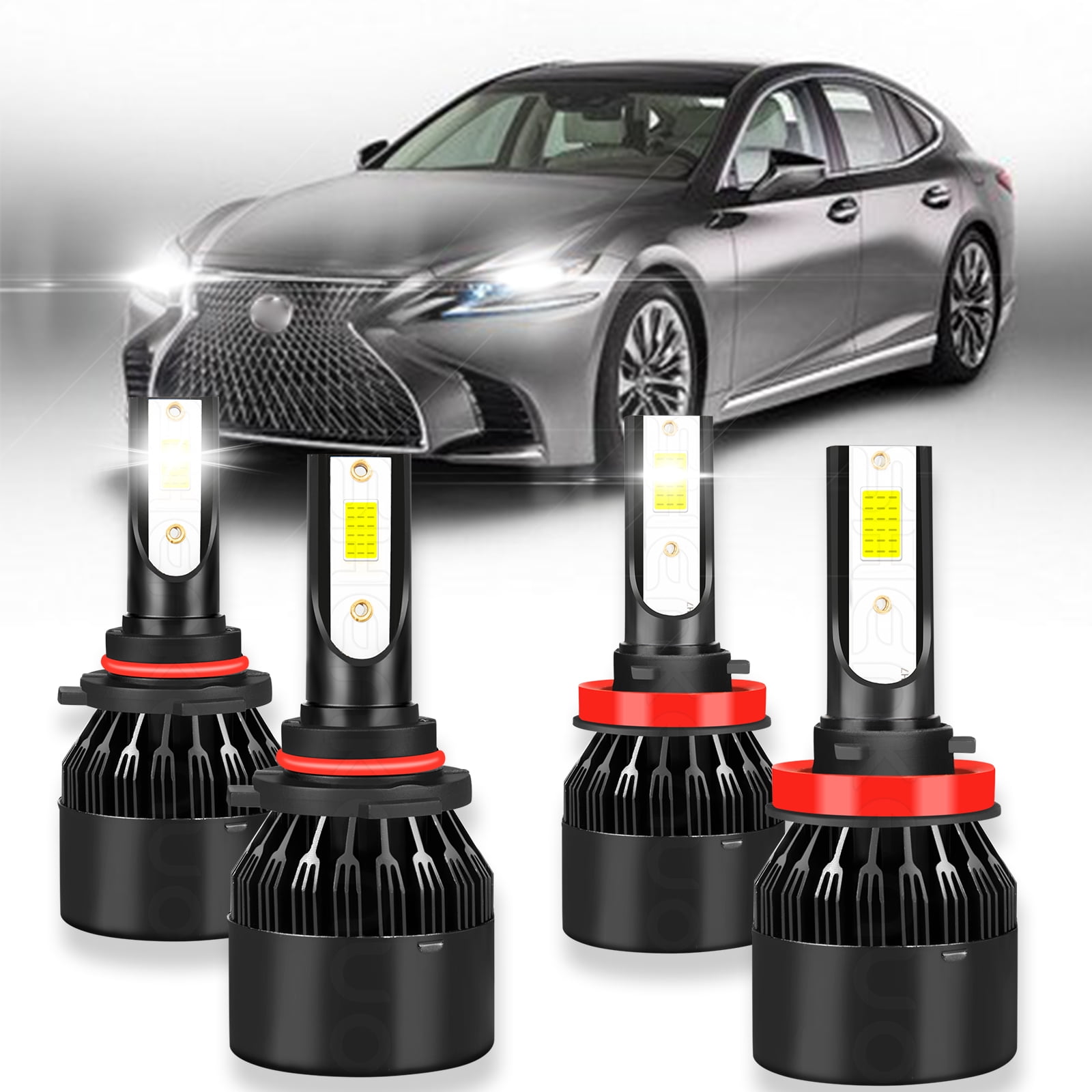 BMZONCC For Lexus RX330 2004-2006 RX350 2007-2009 LED Headlight Bulb ...