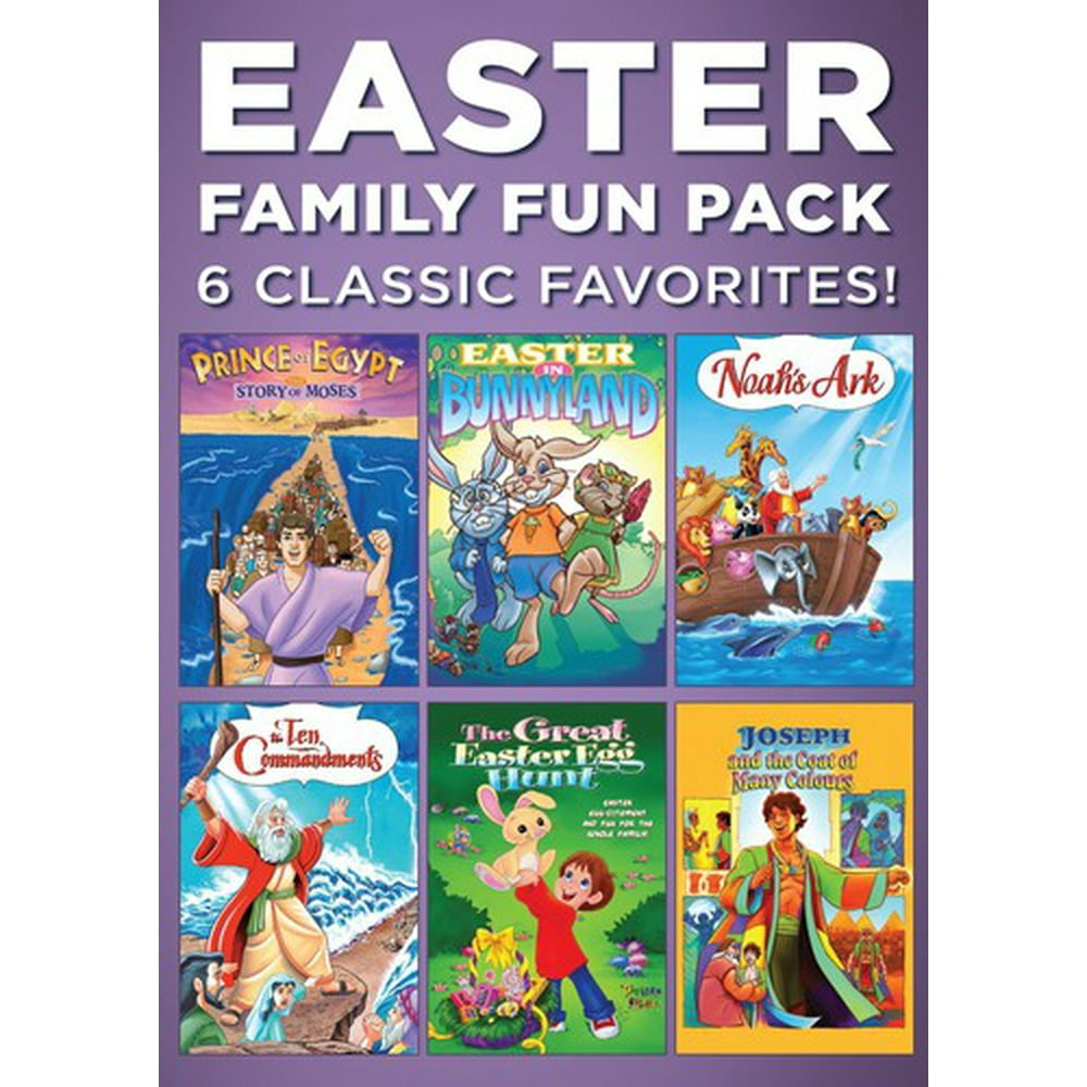 Easter Family Fun Pack - 6 Classic Favorites (DVD) - Walmart.com ...