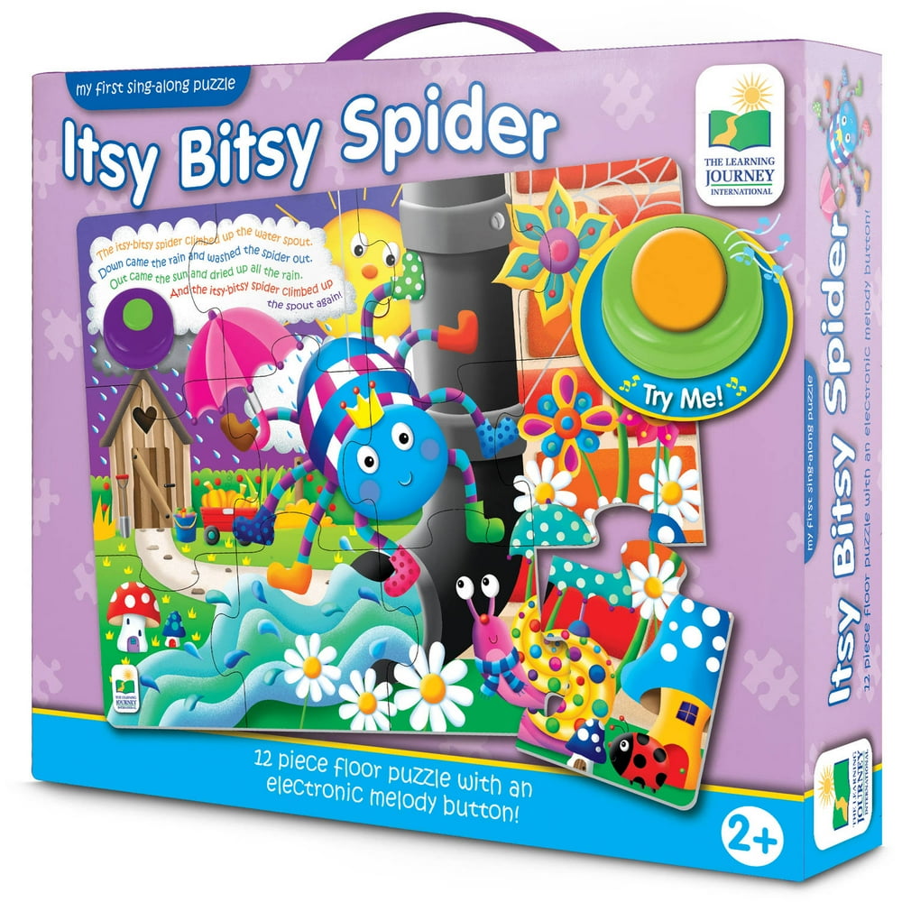 My First Sing Along Puzzle, Itsy Bitsy Spider - Walmart.com - Walmart.com