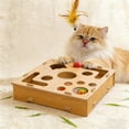 2026 Upgraded Cat Nail Filing Toy Interactive Puzzle Enrichment Board ...